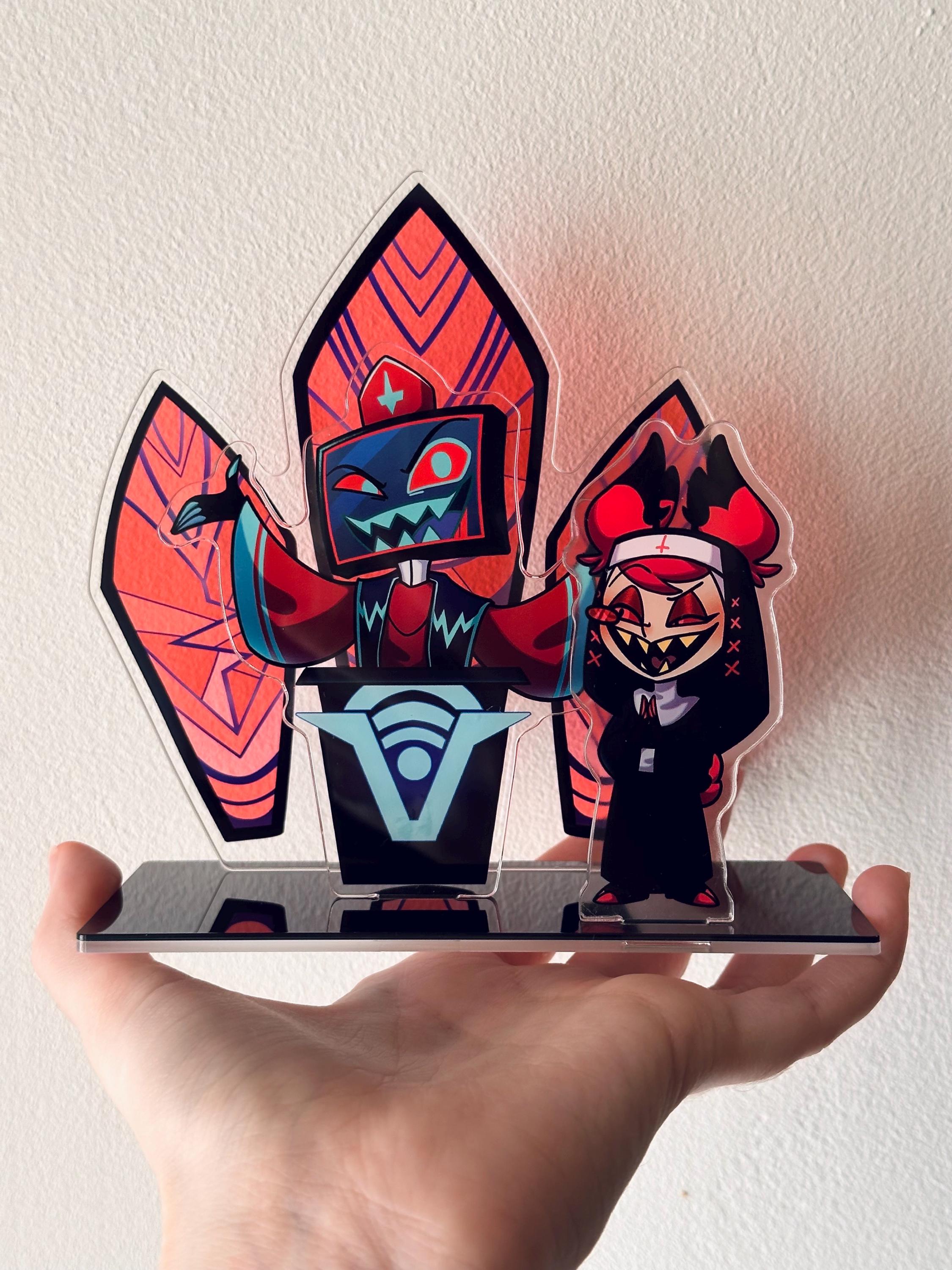 Hazbin Hotel || Vox and Alastor: Stayed Gone || Standee || PREORDERS - Etsy