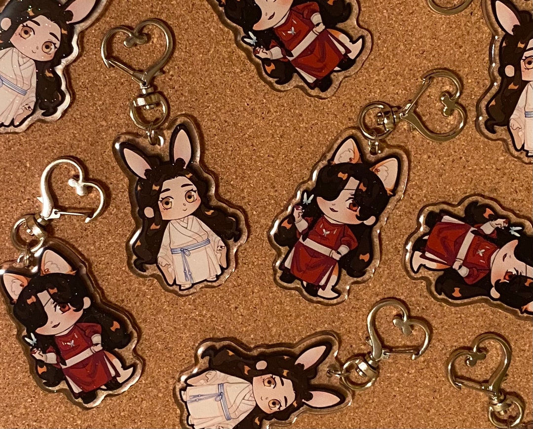 TGCF : the Bunny and the Fox || Acrylic Charms - Etsy
