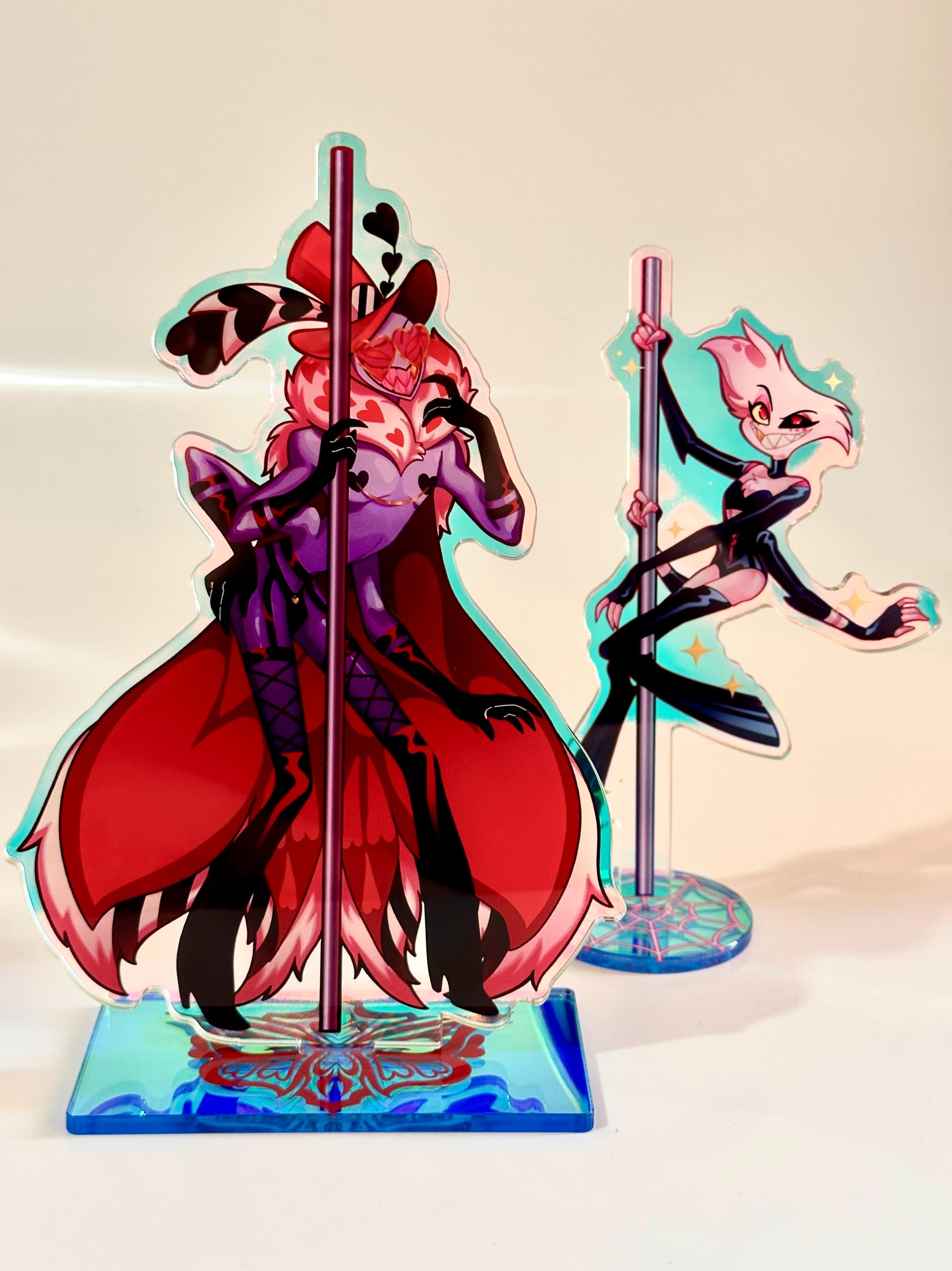 Hazbin Hotel || Angel Dust Poison Ver. || Holo Rainbow Standee ...