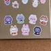 Twotuckgom Smol || Glitter Sticker Set || PREORDERS - Etsy