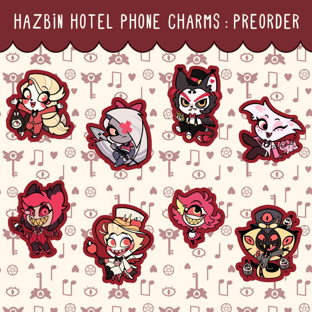 Hazbin Hotel || Acrylic Keychains || PREORDERS SECOND BATCH - Etsy