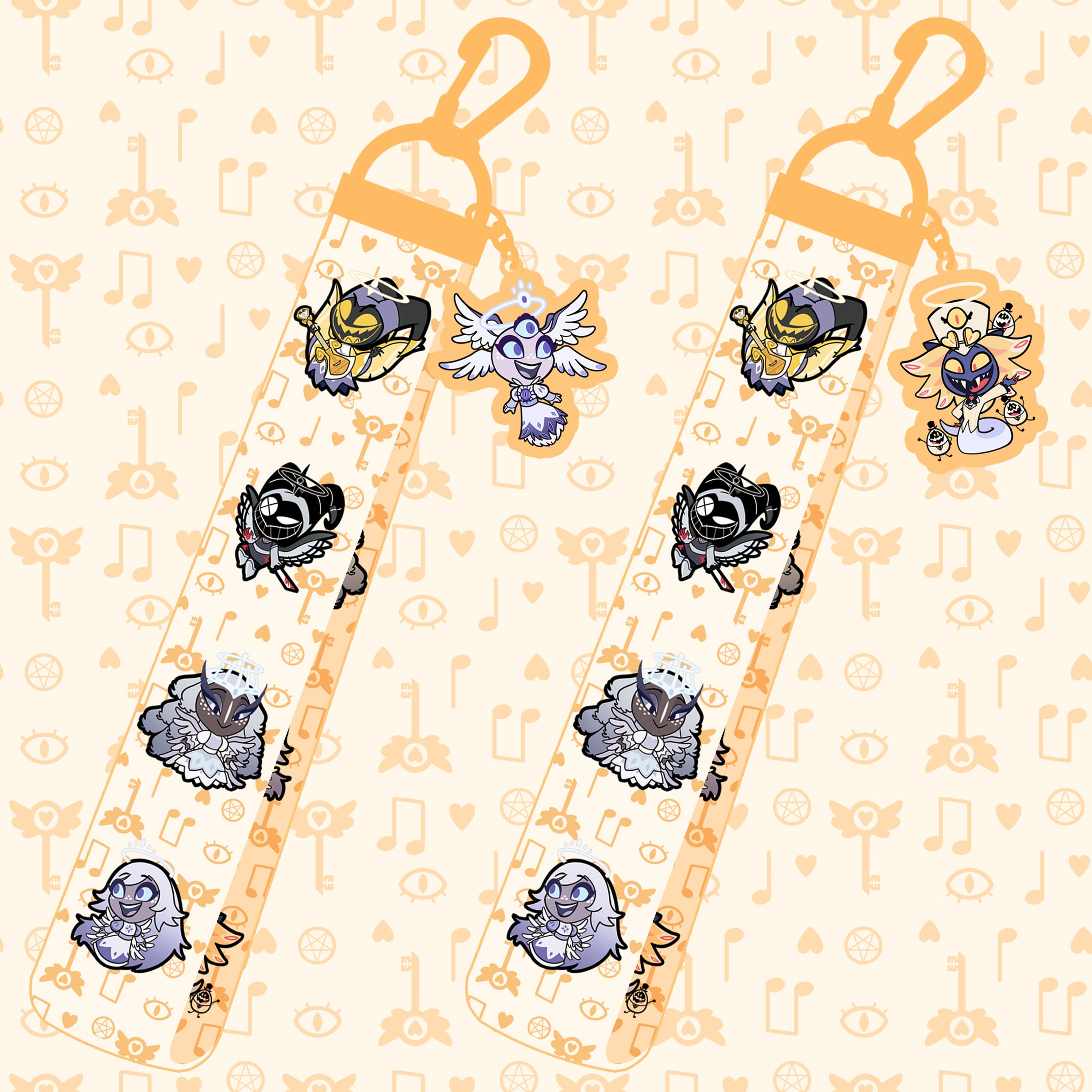 Hazbin Hotel Angels || Lanyards With Keychain || LAST UNITS - Etsy