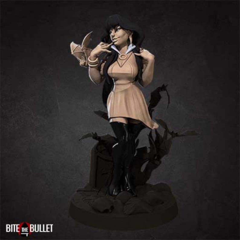 Dawn. Lady of Shadows SFW and NSFW Pin up Miniature - Etsy Canada