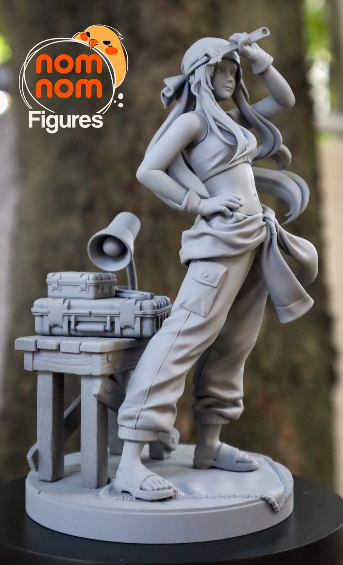 Mechanic Girl Anime Girl Figure Model Kit Miniature - Etsy