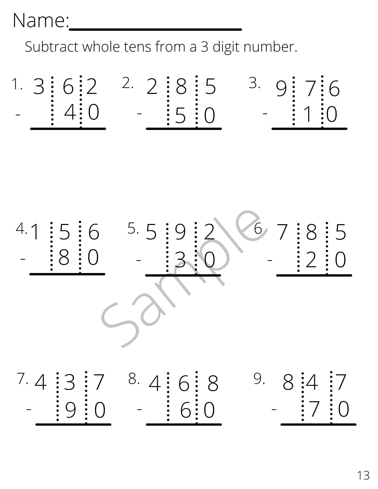 two-and-three-digit-addition-and-subtraction-worksheets-etsy
