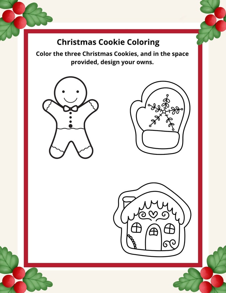 Christmas Activity Packet - Etsy