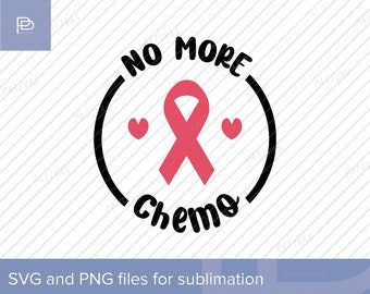 No More Chemo Svg - Etsy