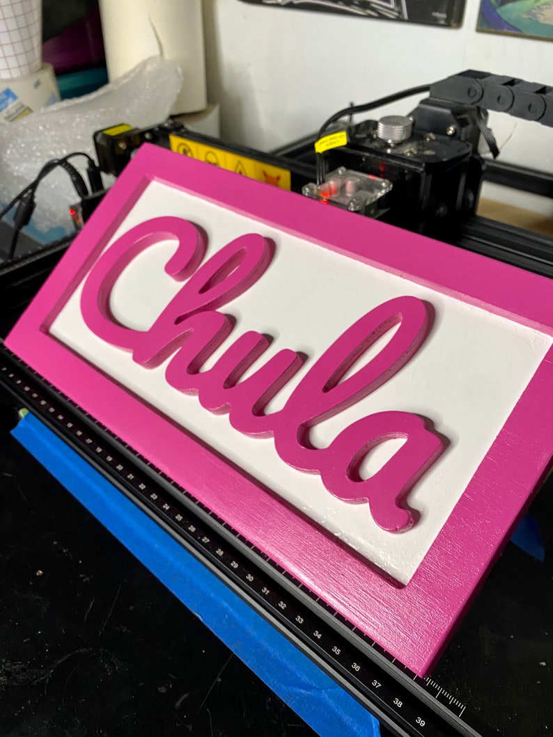 Barbie Chula Wall Sign/ Office Sign/ Room Sign - Etsy