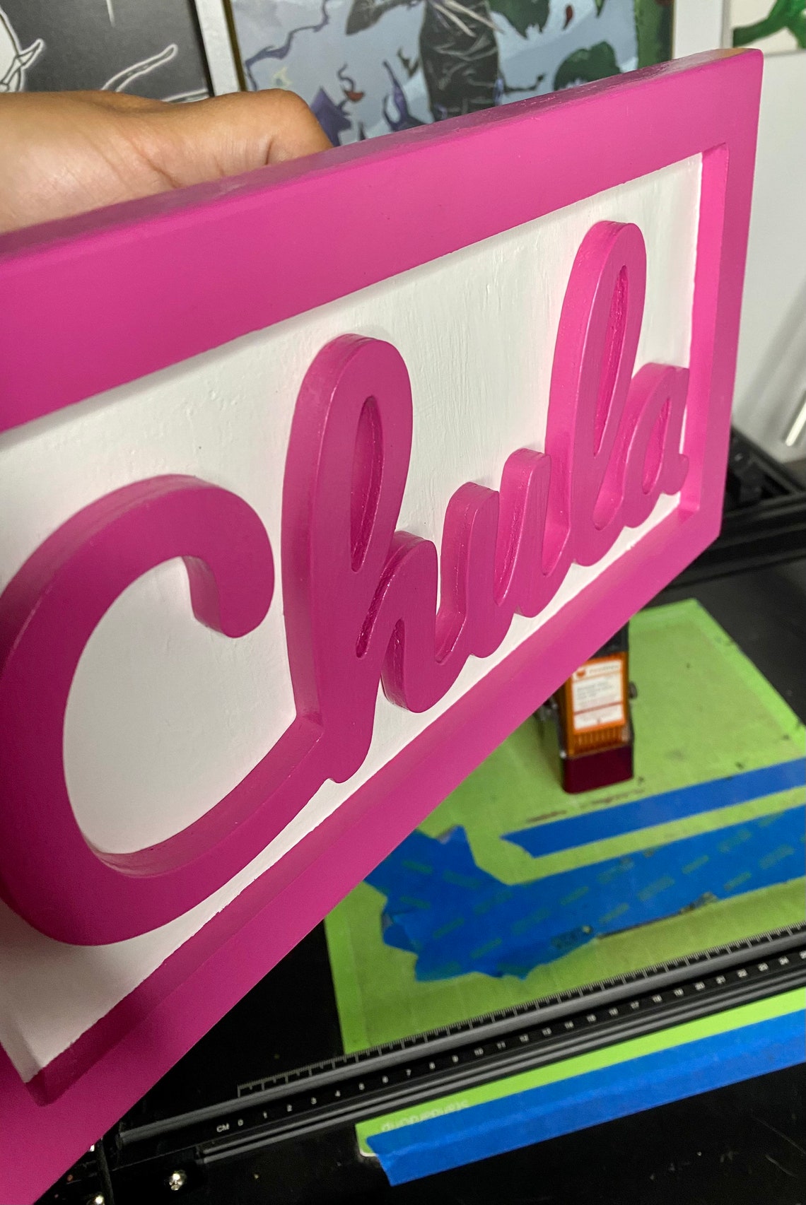 Barbie Chula Wall Sign/ Office Sign/ Room Sign - Etsy