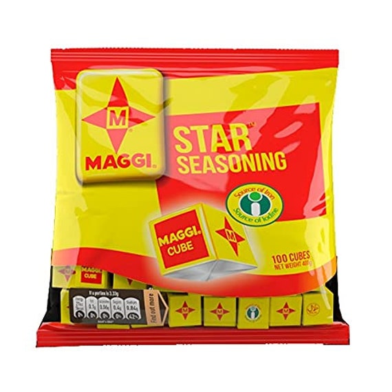 Nestle Maggie Star Seasoning Cubes Pack of 100 - Etsy