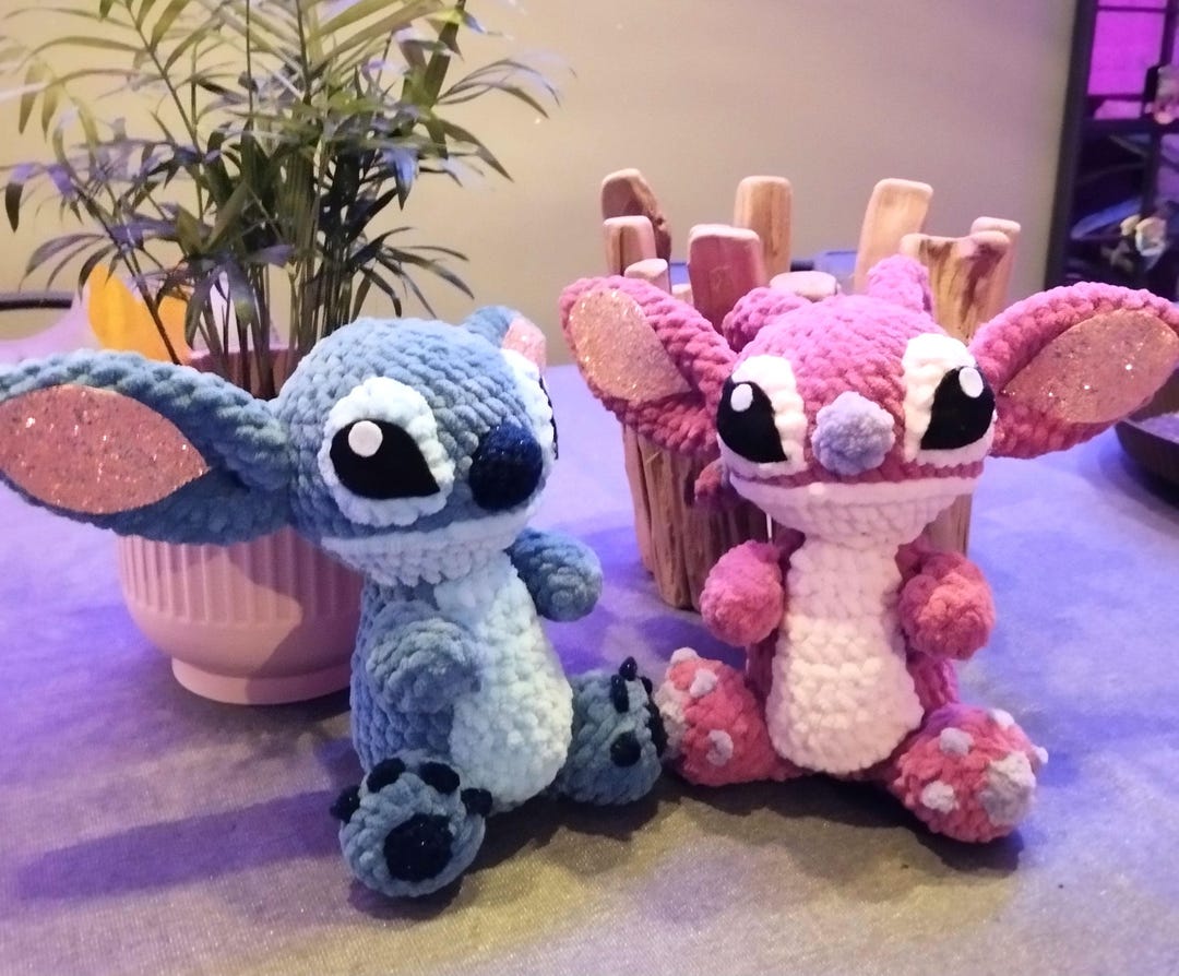 Crochet Stitch and Angel Plush Toy, Amigurumi - Etsy
