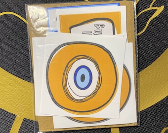 Evil Eye Printable Stickers - Etsy