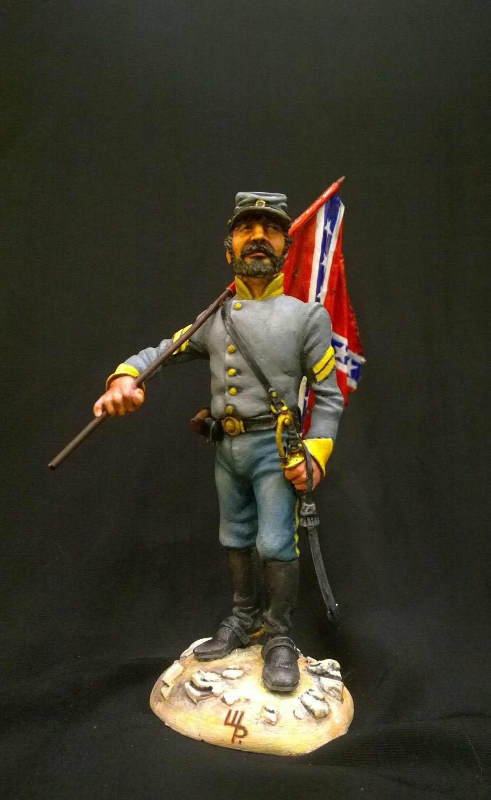 Corporal of the Confederate Forces during the American Civil | Etsy