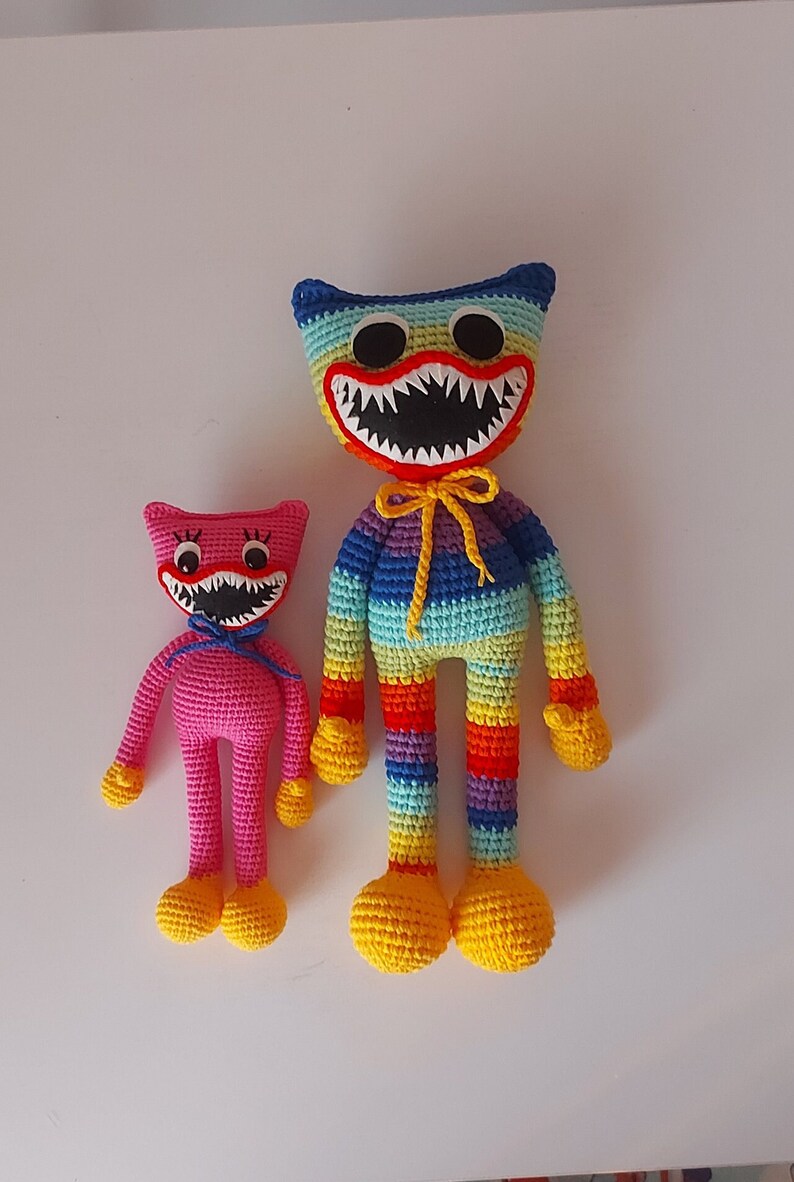 Crochet Huggy Wuggy Poppy Playtime Doll Amigurumi Doll - Etsy