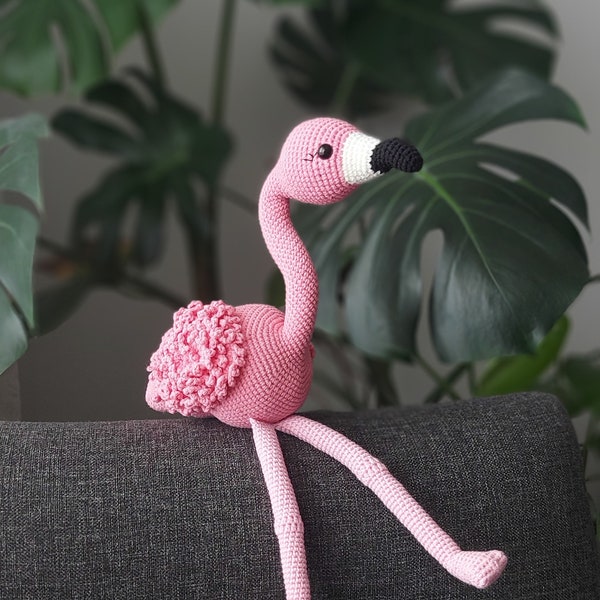 Crochet Flamingo - Etsy
