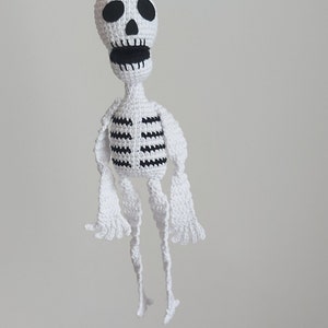 Crochet Skeleton, Amigurumi Halloween Decor, Crochet Skull, Amigurumi ...