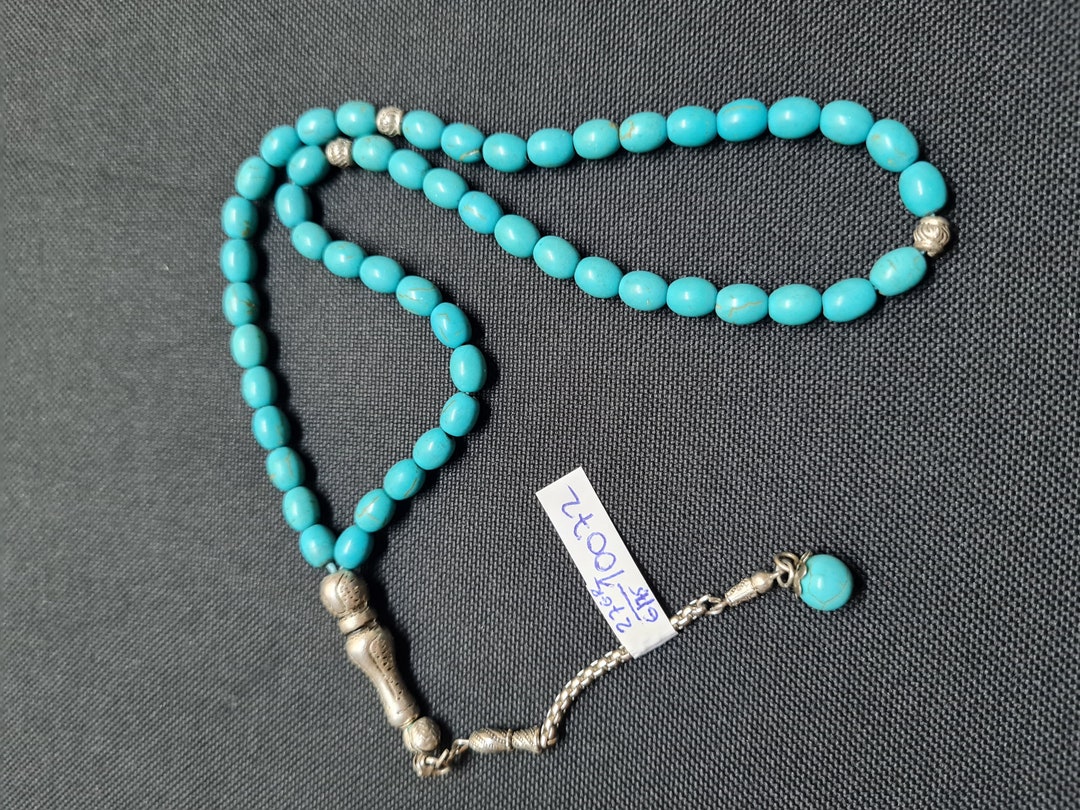 Original 99 Grains Firuze Stone Turquoise Healing Source Handmade Craft ...