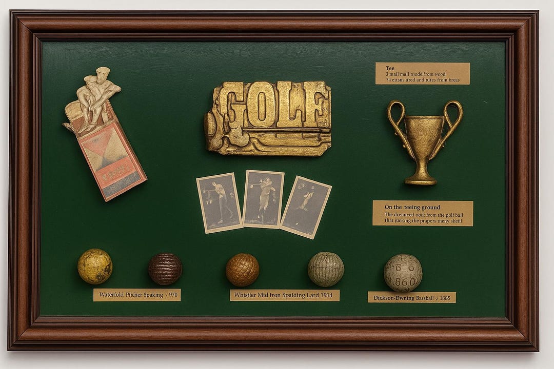 Vintage 1970s Golf Shadow Box – Retro Wall Art Decor. - Etsy