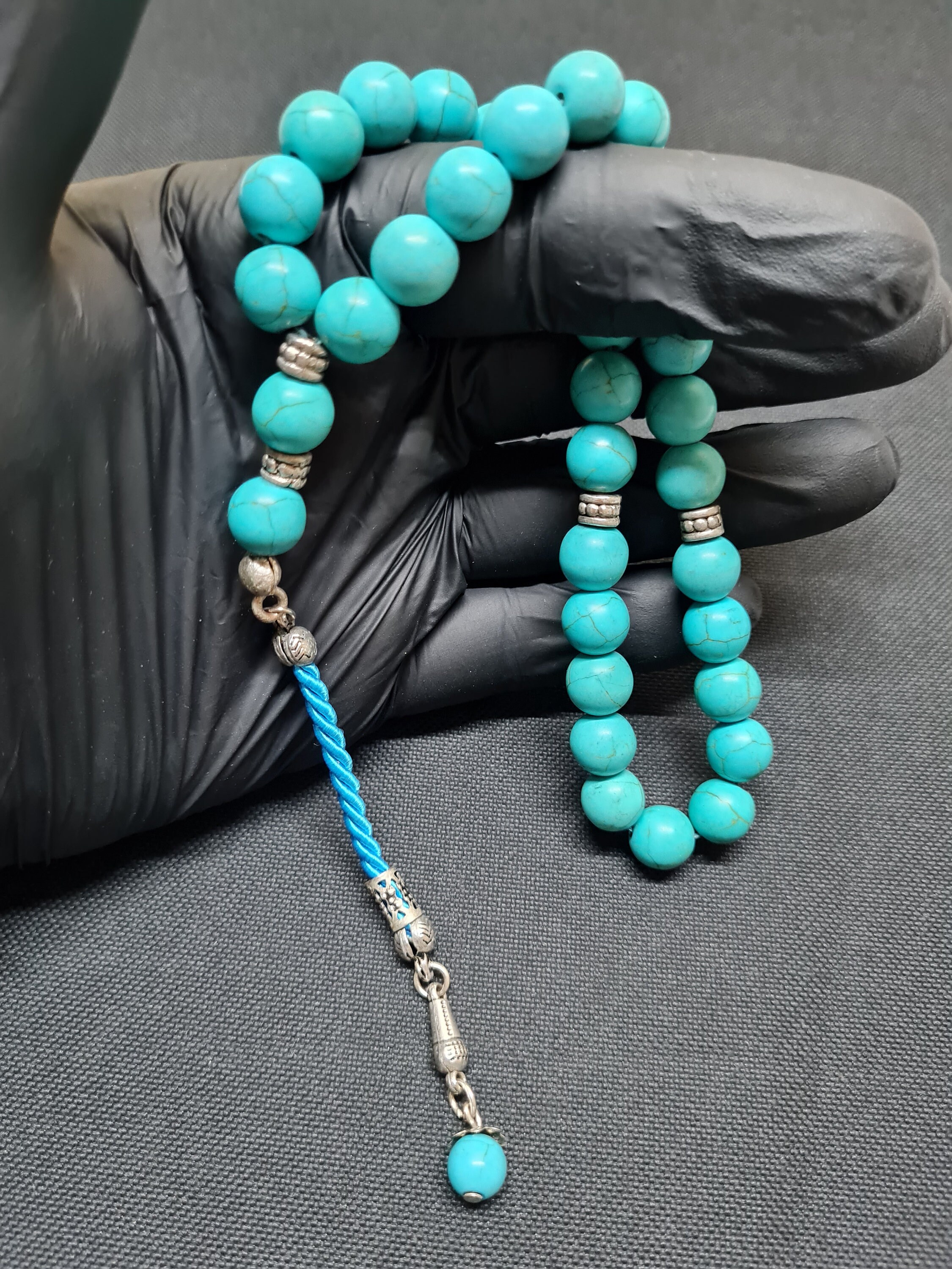 Original Firuze Stone Turquoise Healing Source Handmade Craft Bead ...