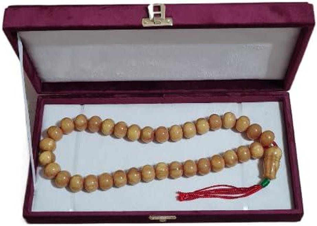 Handmade Catalin Prayer Beads, Bowling Ball Rosary, Amber Color - Etsy