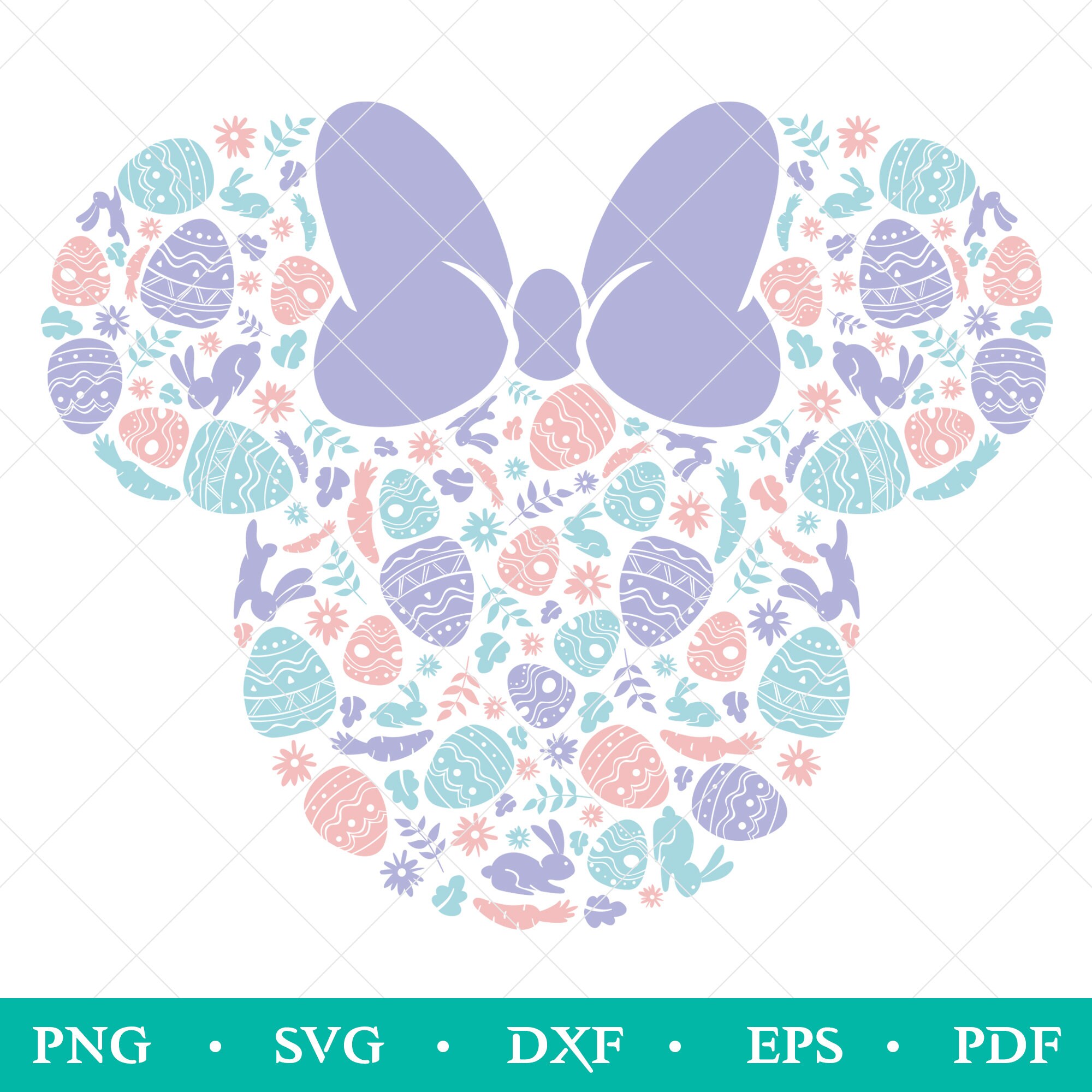 Mickey Easter Svg Png Minnie Easter Svg Easter Svg Easter - Etsy