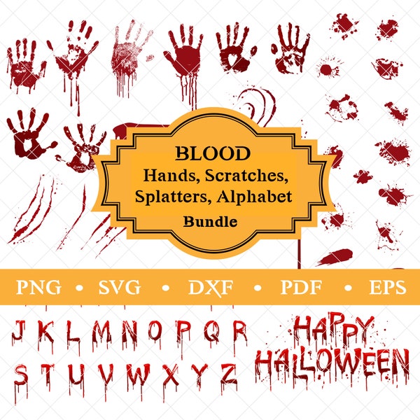 Handprint Alphabet - Etsy