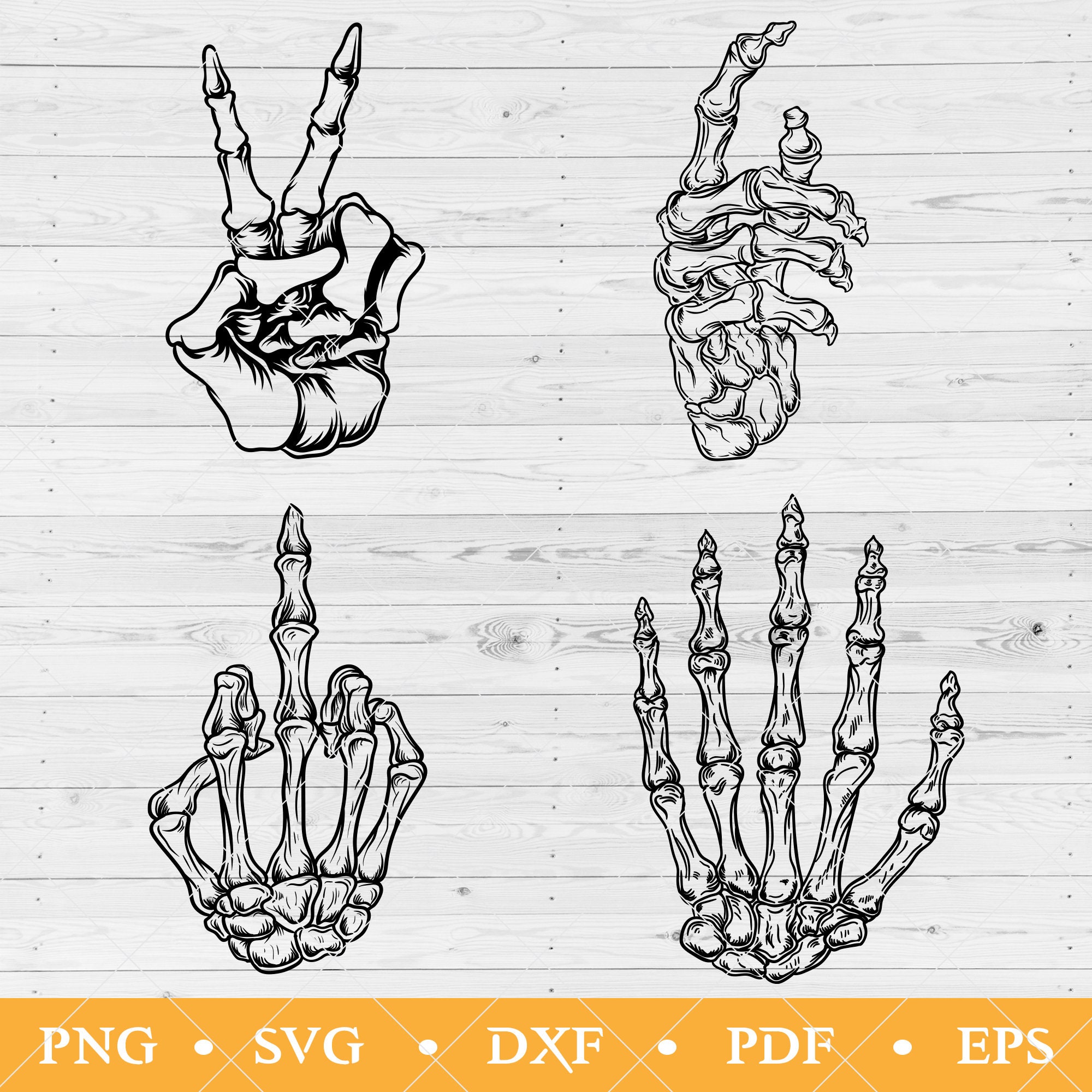 Skeleton Hands Svg Skeleton Svg Skull Skeleton Hand - Etsy