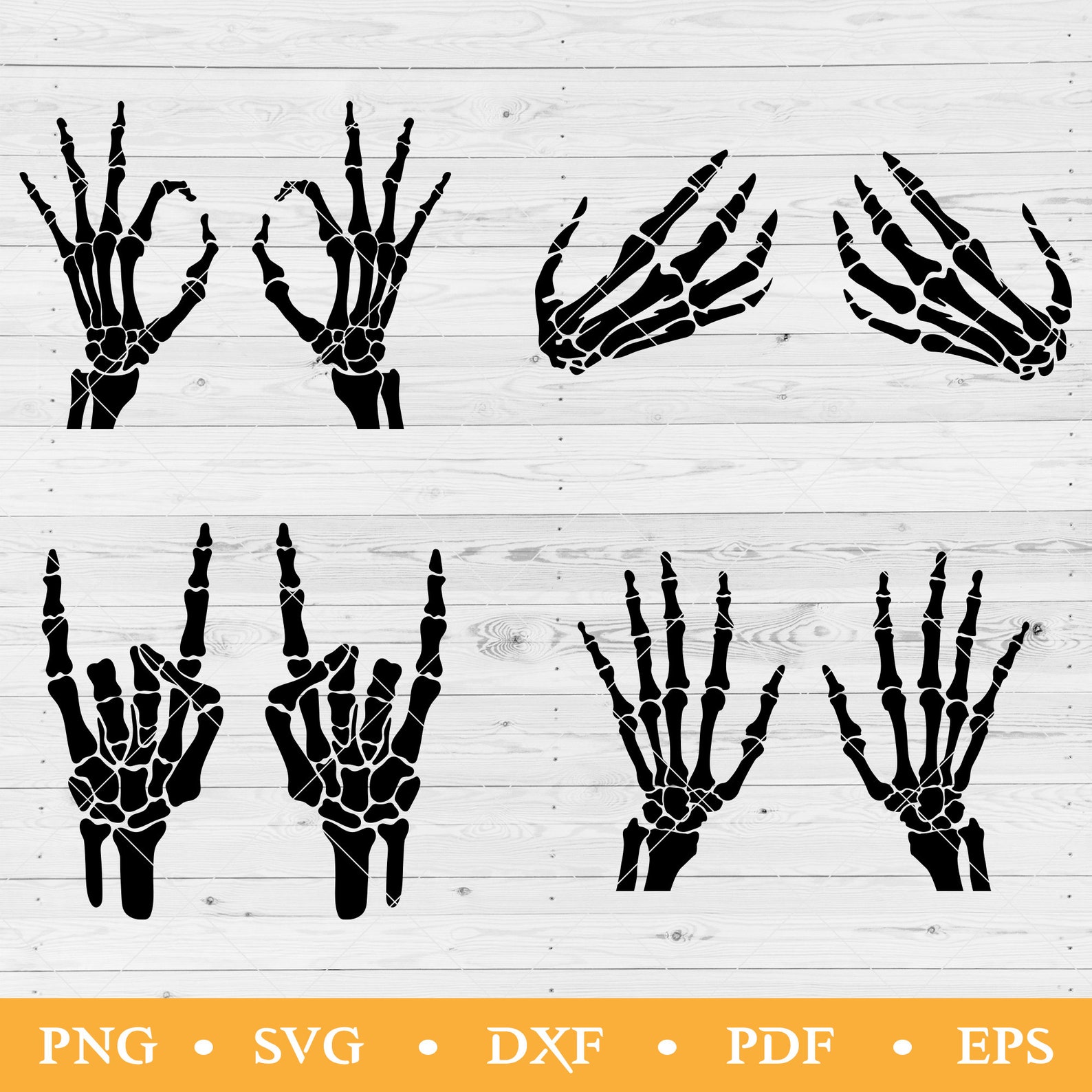 Skeleton Hands Svg Skeleton Svg Skull Skeleton Hand - Etsy