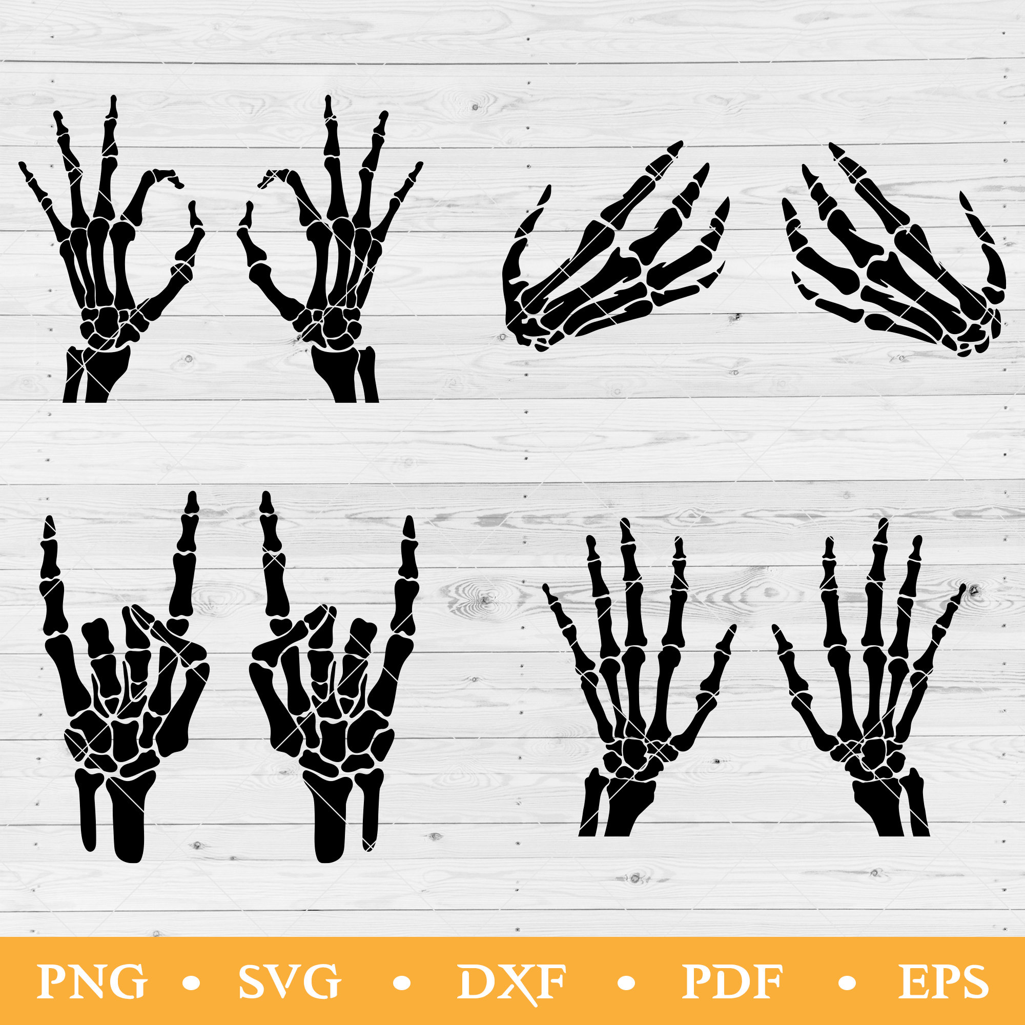 Skeleton Hands Svg Skeleton Svg Skull Skeleton Hand - Etsy