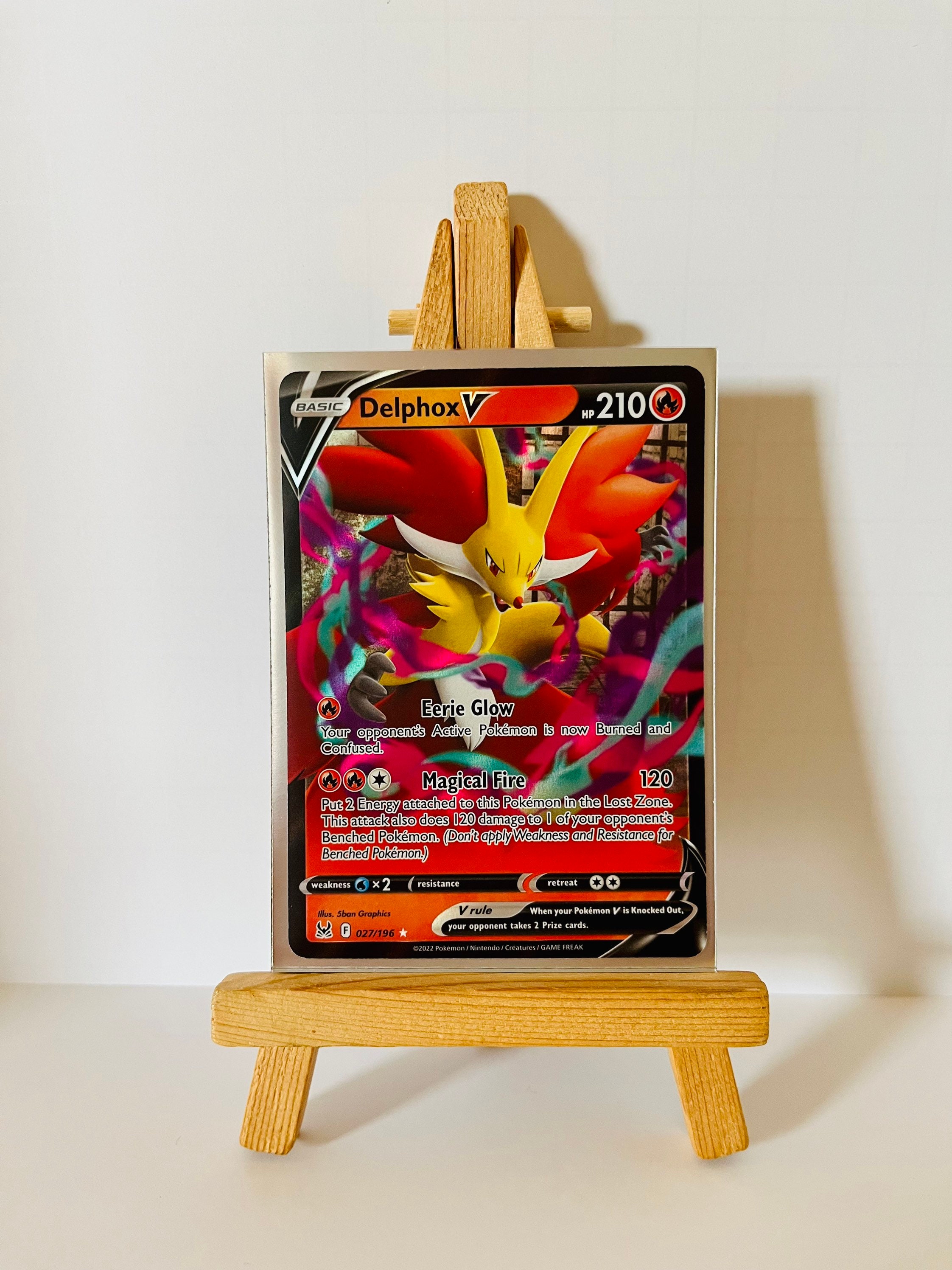 Pokemon Delphox Card