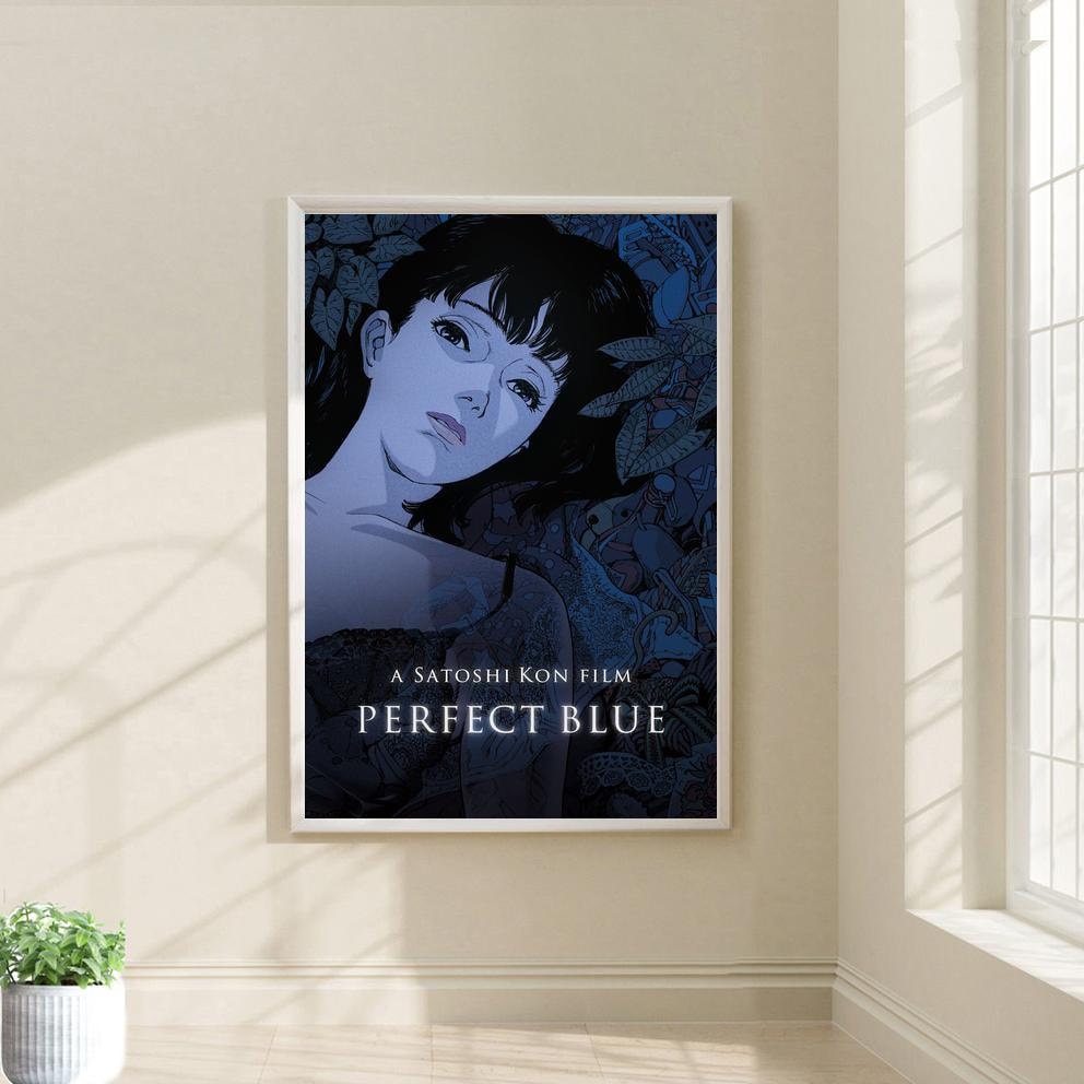 Perfect Blue Movie Poster Film Canvas Print Wall Art Canvas for Living ...