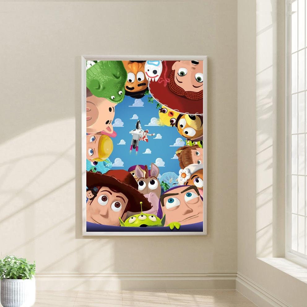 Toy Story Movie Poster Film Canvas Print Wall Art Canvas for - Etsy