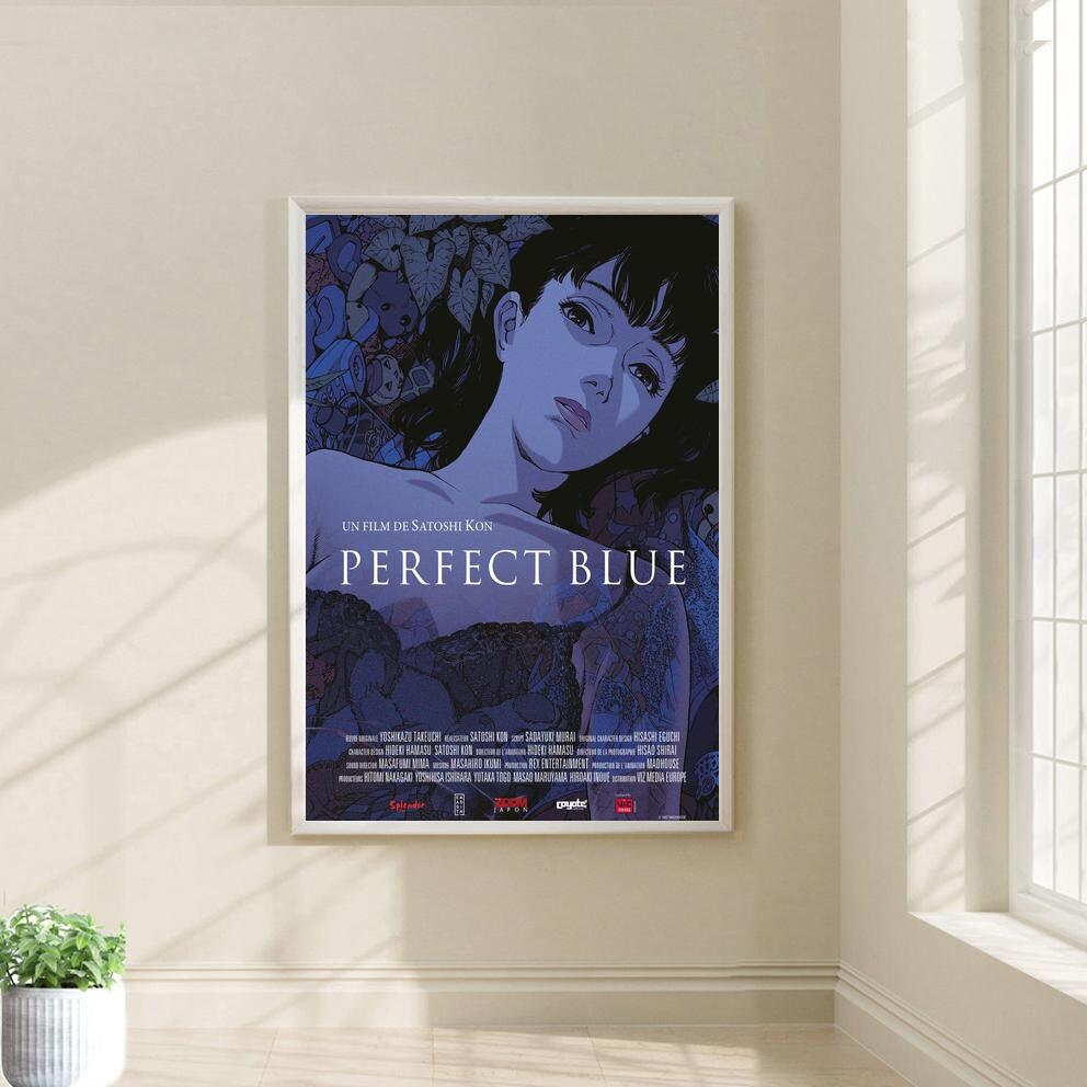Perfect Blue Movie Poster Film Canvas Print Wall Art Canvas for Living ...