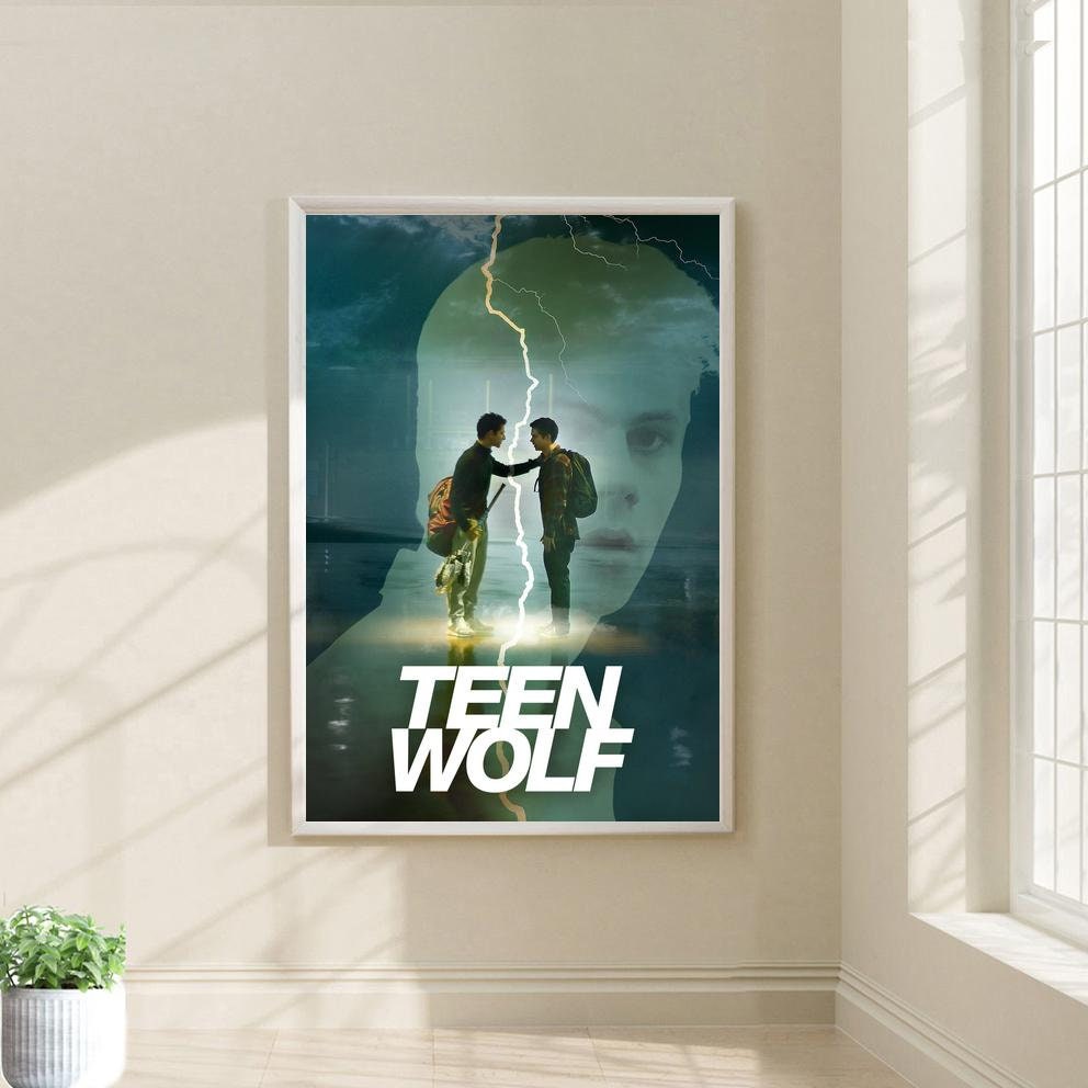 Teen Wolf Movie Poster Film Canvas Print Wall Art Canvas for - Etsy