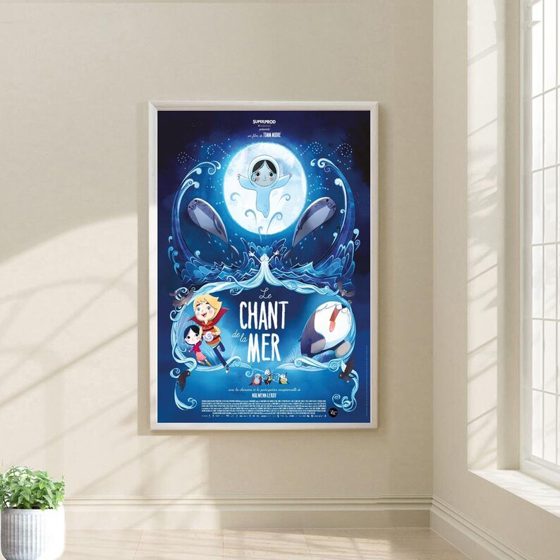 Song of the Sea Movie Poster Film Canvas Print Wall Art Canvas for ...