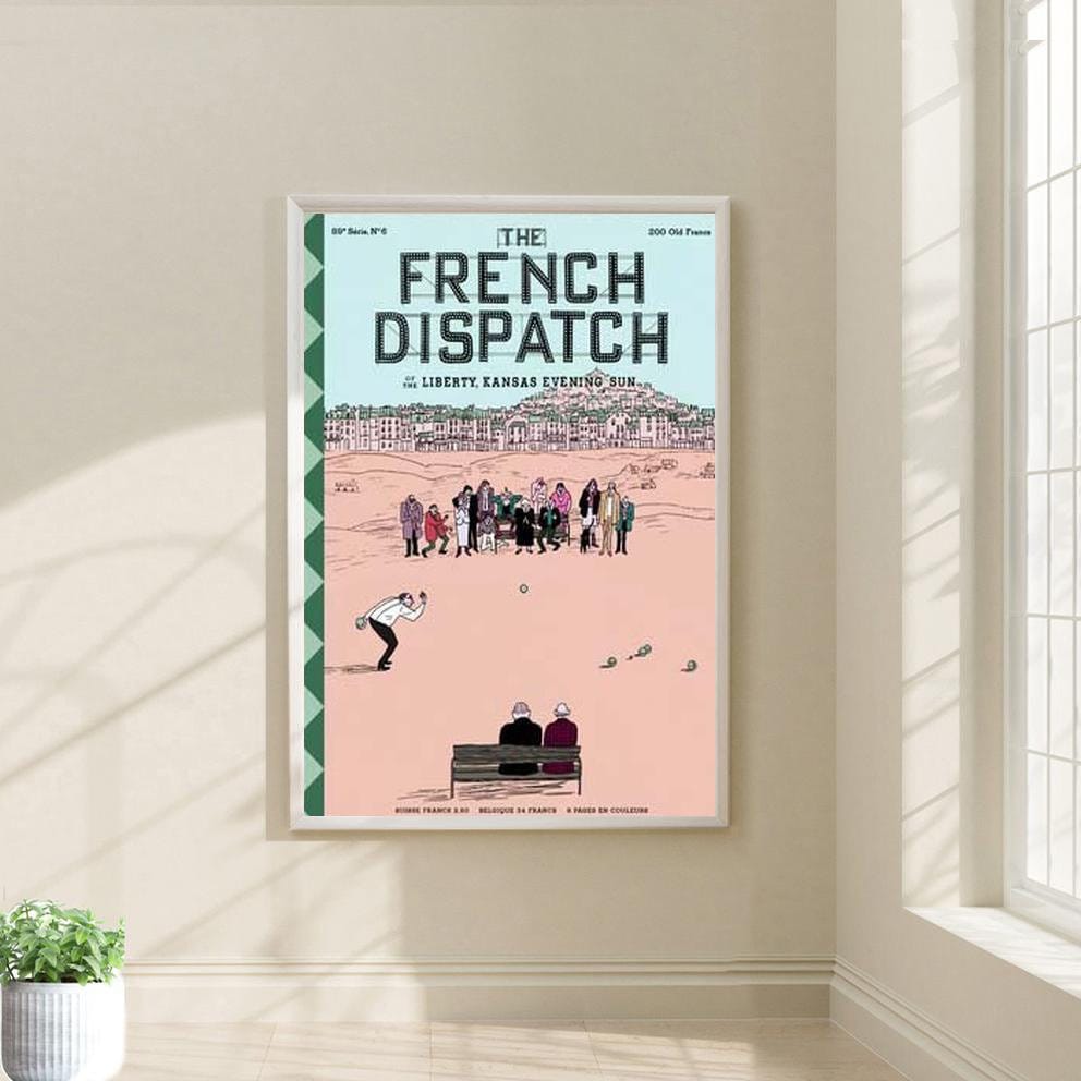 The French Dispatch Classic Movie Poster Canvas Print Wall Art - Etsy