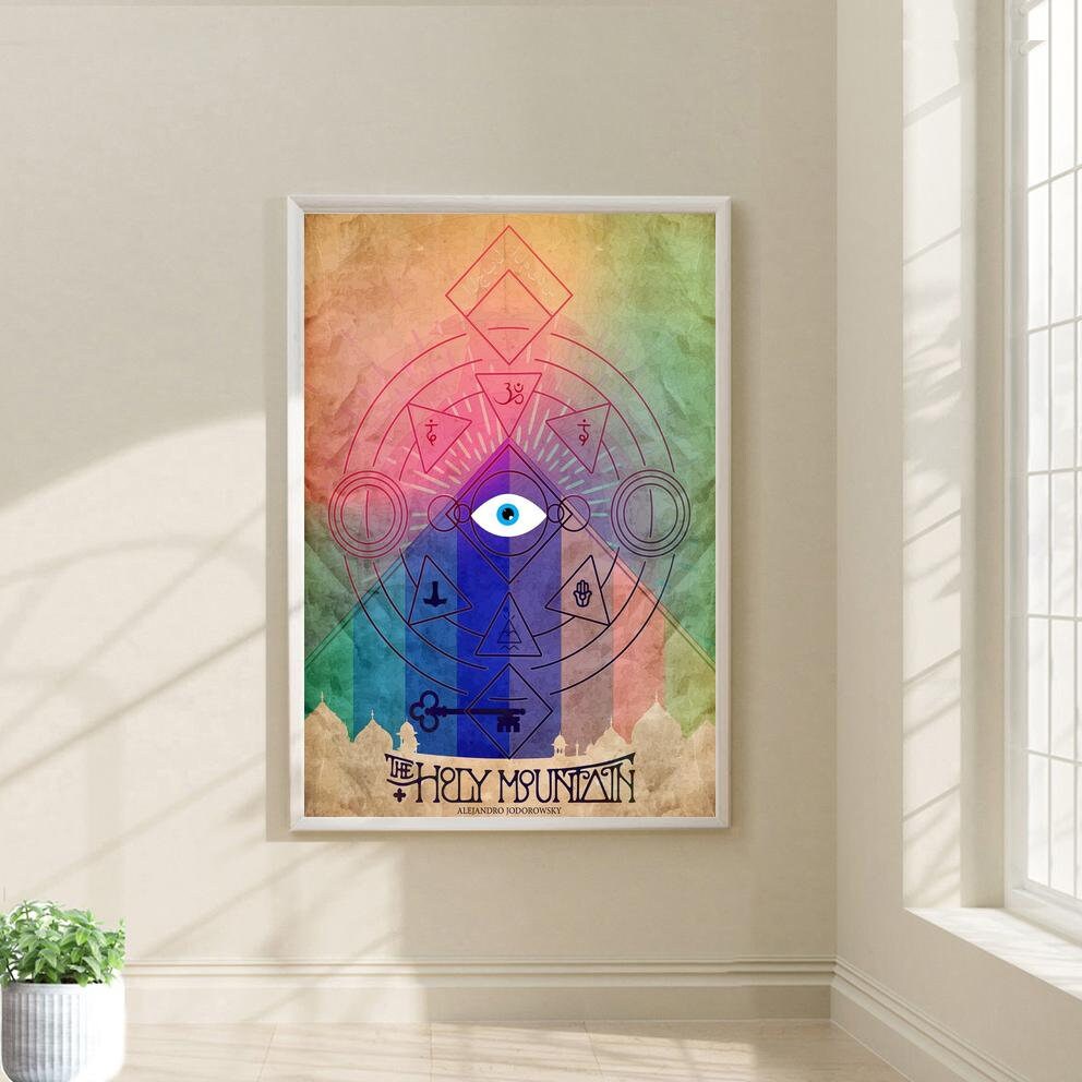 The Holy Mountain Movie Poster Film Canvas Print Wall Art Canvas for ...