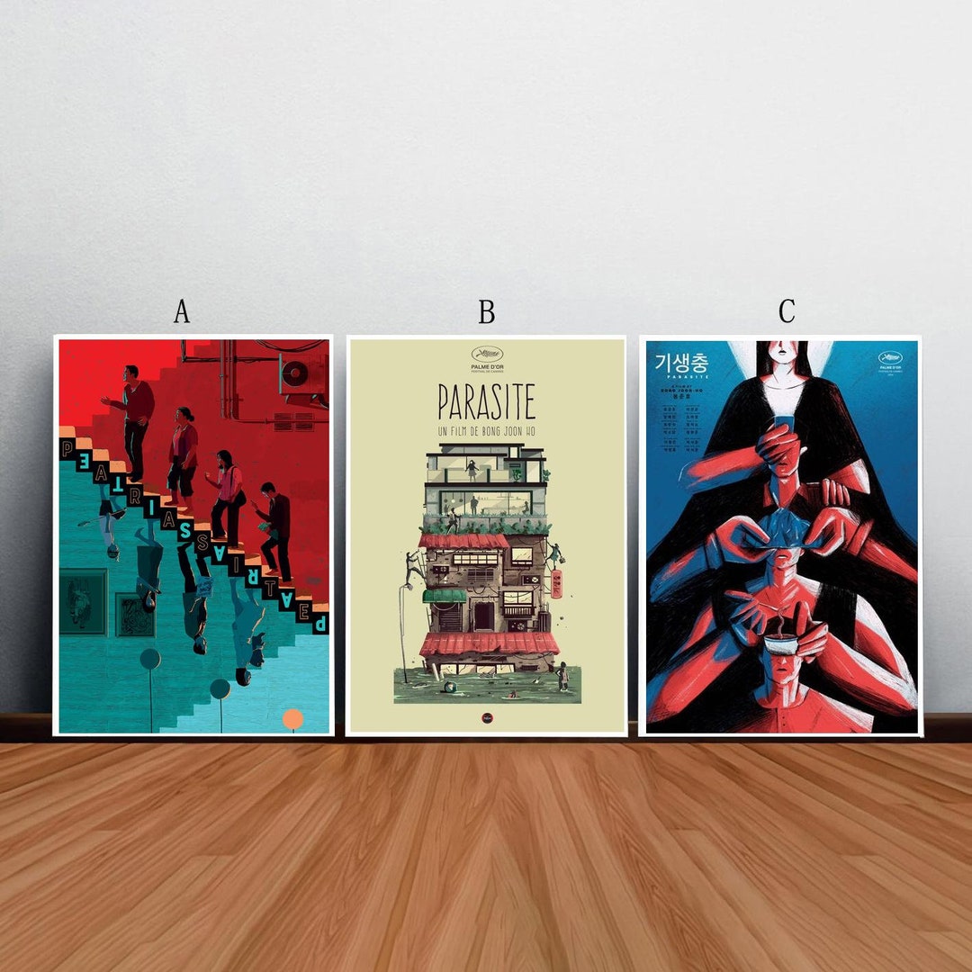 Parasite Movie Poster Film Canvas Print Wall Art Canvas for Living Room ...