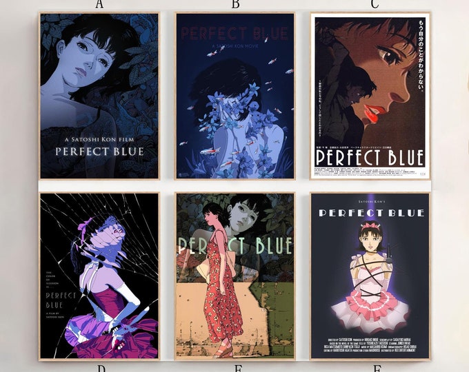 Custom Perfect Blue (1997) Playable in VCR VHS Tape Nostalgic Art Piece ...