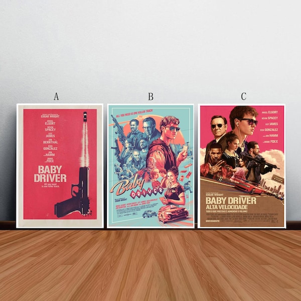 Baby Driver Poster - Etsy