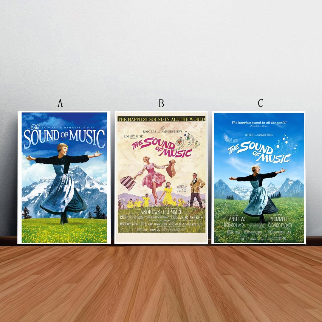 The Sound of Music Movie Poster Film Canvas Print Wall Art Canvas for ...