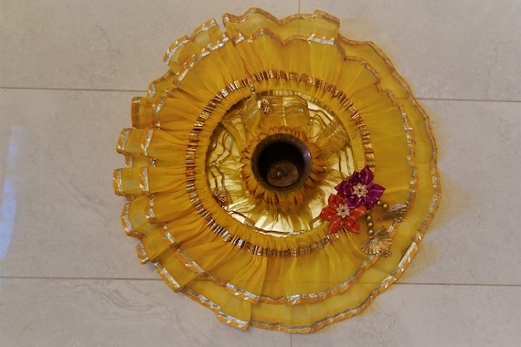 Pooja Thali & Lota Cover indian Wedding Engagement Bridal | Etsy