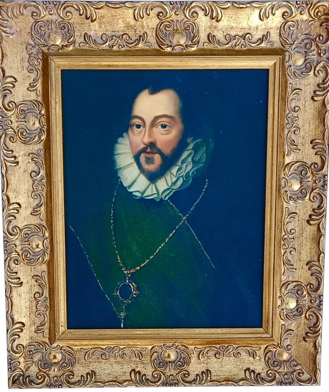 Sir Francis Drake Framed Picture, Oleograph, English Explorer - Etsy