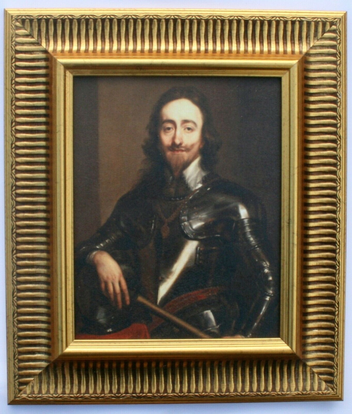 King Charles I of England Framed Picture Oleograph - Etsy New Zealand