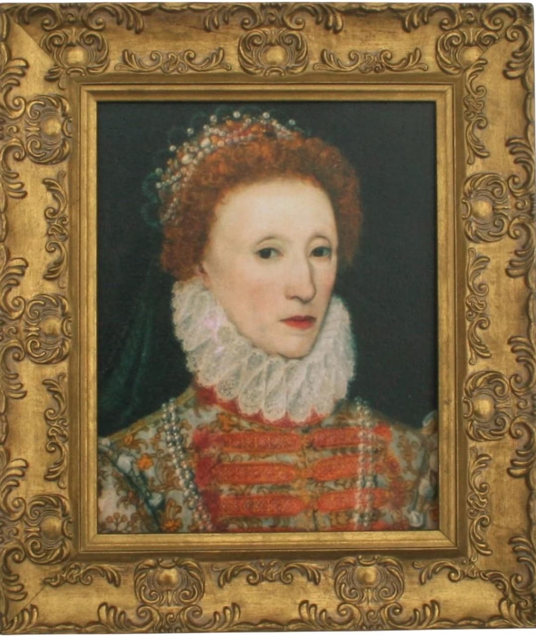 Queen Elizabeth I Framed Picture, House of Tudor - Etsy