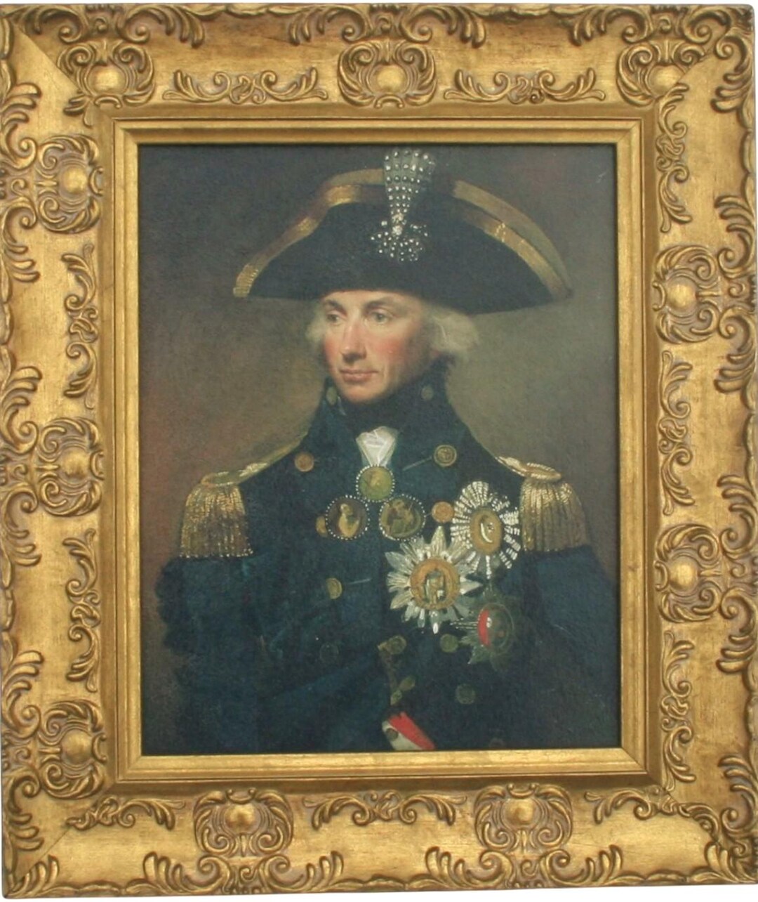 Lord Nelson Framed Picture, Admiral Nelson - Etsy