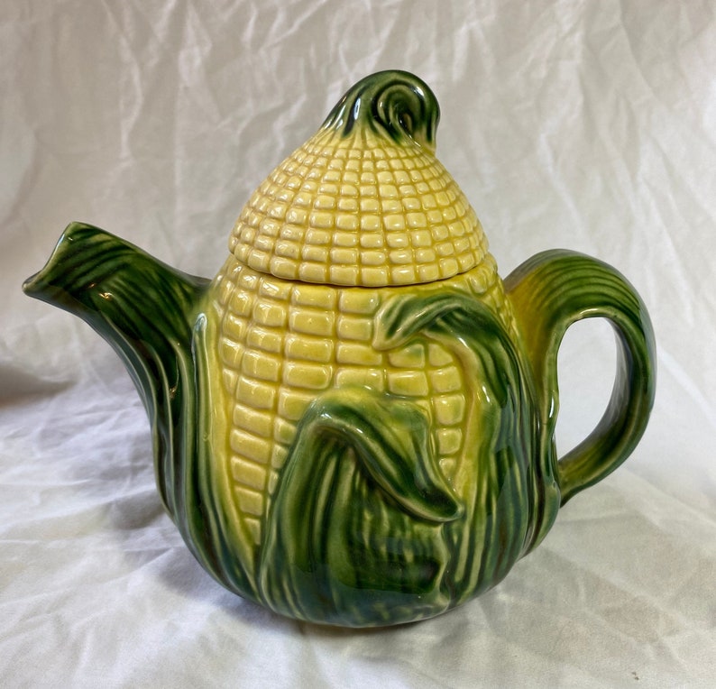 Vintage Stanford Ware Pottery Corn Design Teapot - Etsy
