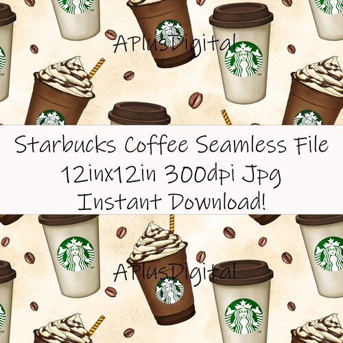 Dunkin Seamless Pattern - Etsy