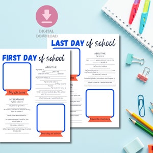 Printable Back-to-school Checklist, Editable Routine Chart, Teacher ...
