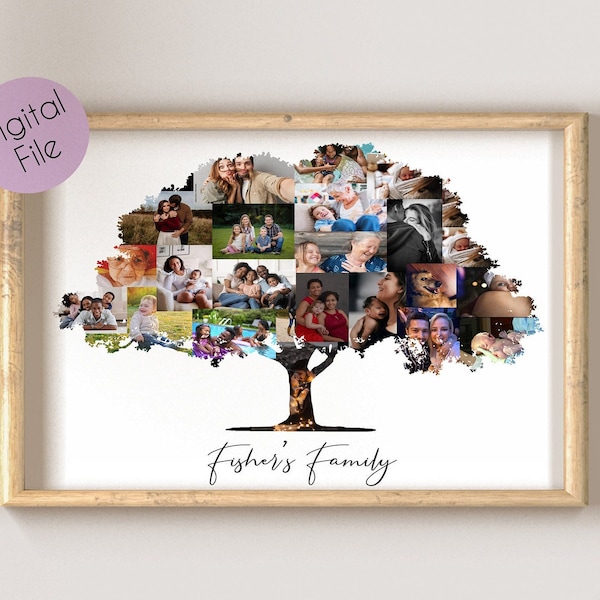 Photo Tree Collage - Etsy